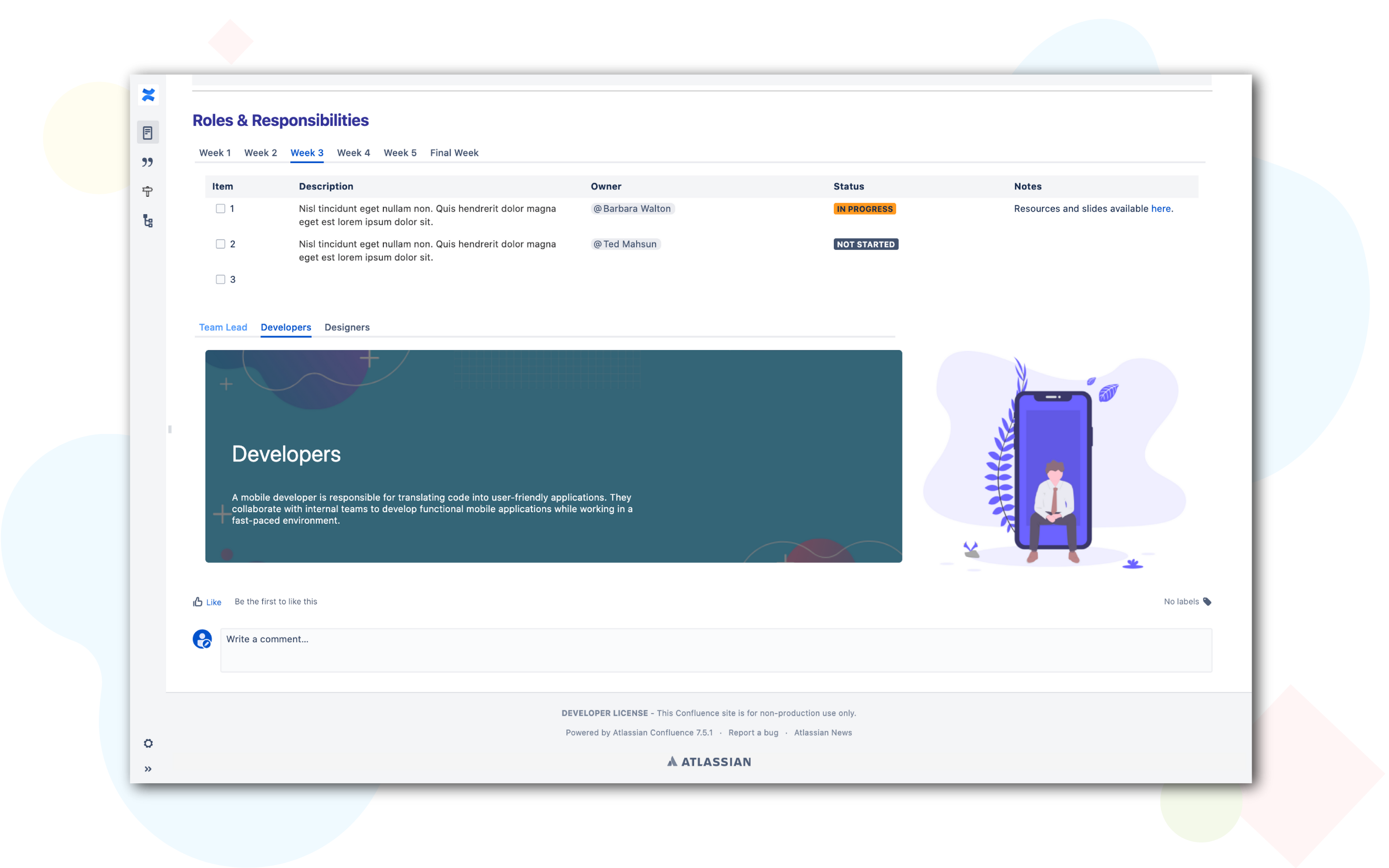 Design More Compelling Confluence Pages with Composition Tabs