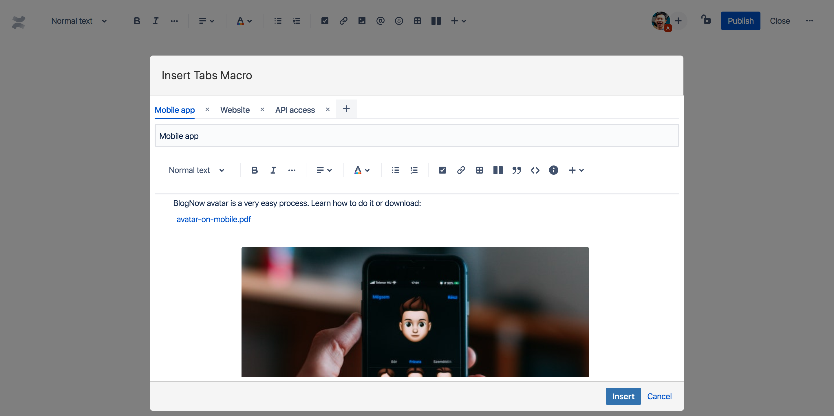 Introducing Upload Files & Images with Composition Tabs for Confluence ...
